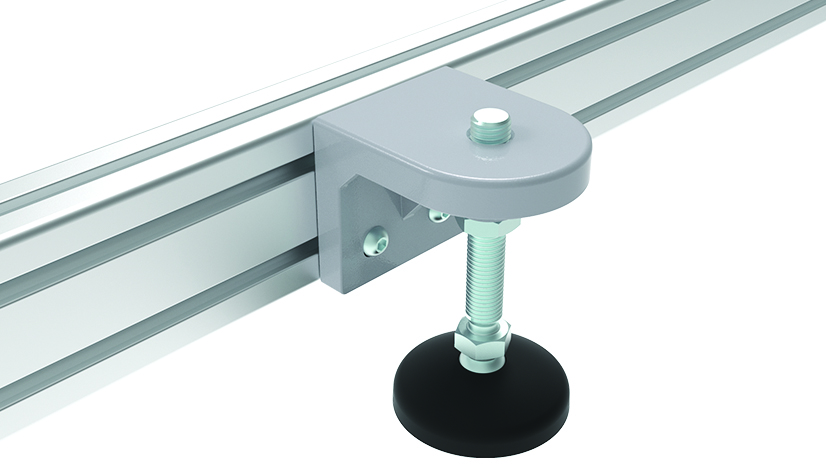 Leveling Foot Bracket 80/90 x 100 – Aluminium profilrendszerek
